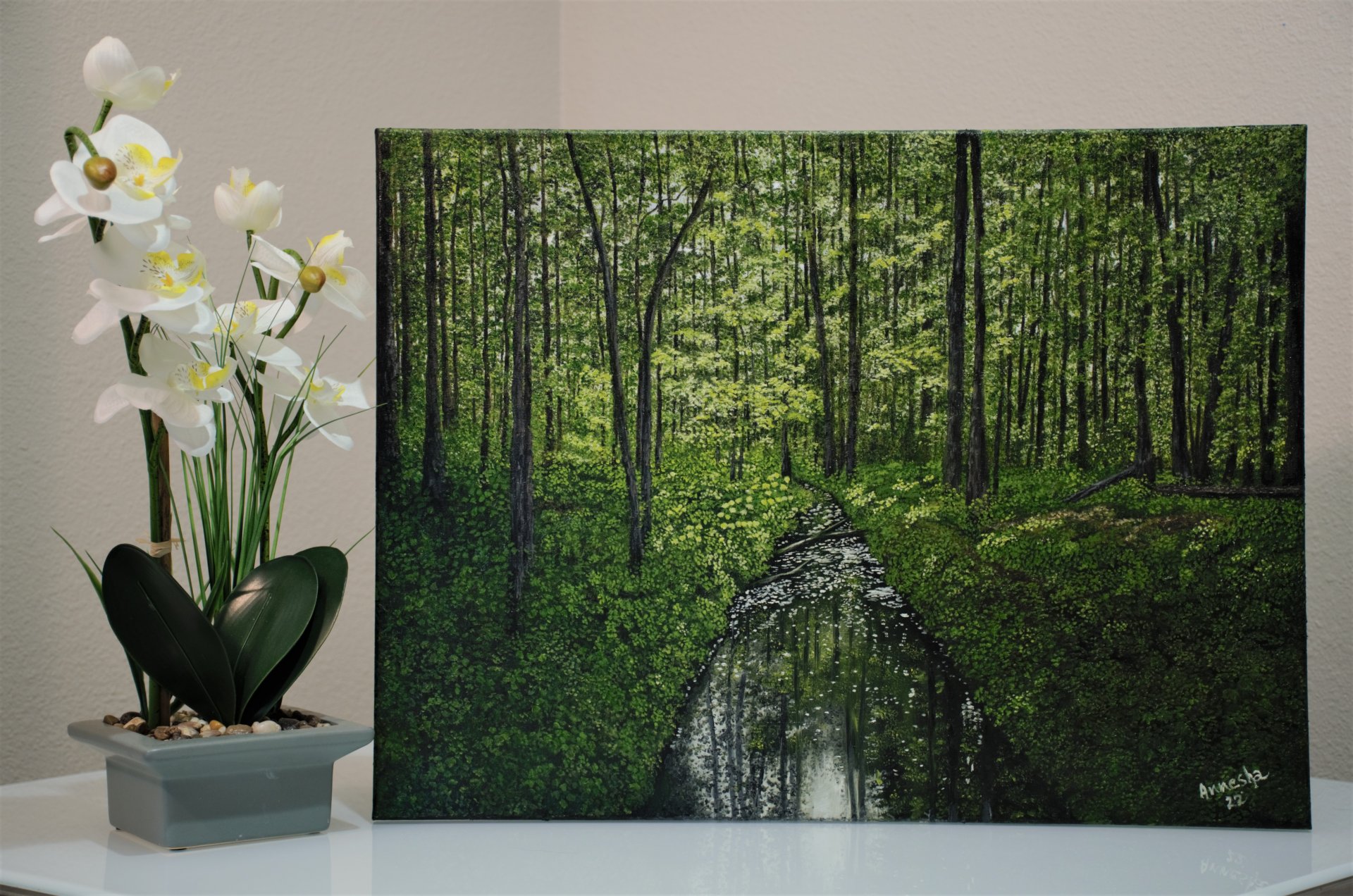 The Beam of Hope Painting Now Available for Purchase - Anneshascanvas